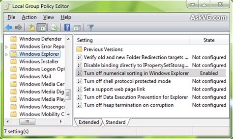 How To Disable Numerical File Name Sorting And Enable Classic Literal