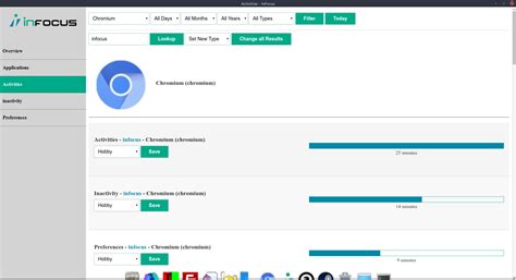 GitHub Jgmdev Infocus Automatic Activity Time Tracker Application