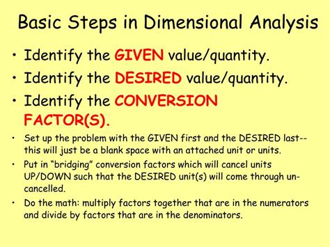 Ppt Dimensional Analysis Ii Powerpoint Presentation Free Download