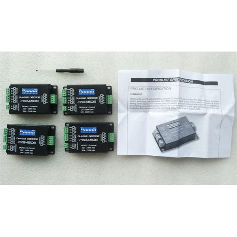 Channels Constant Voltage PX DMX Decoder