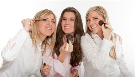 Girls Preparing To Go Out Stock Image Image Of Pretty 39618671