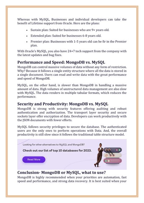 Ppt Mongodb Vs Mysql Which Database Is Better For Your Business