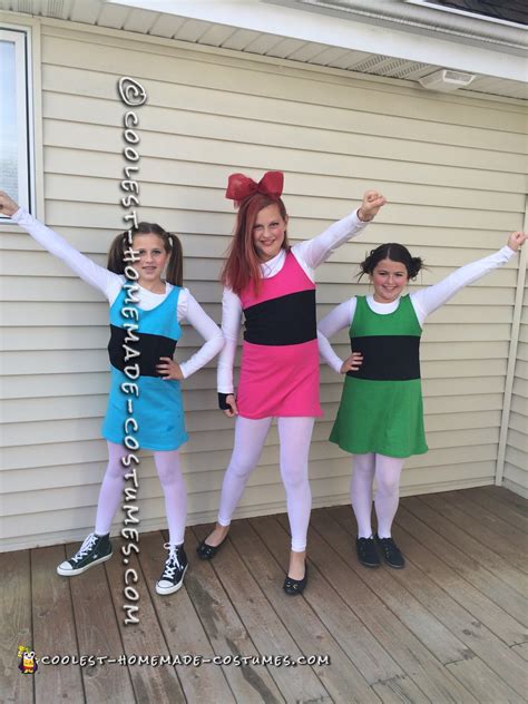 Powerpuff Girls Costumes Diy