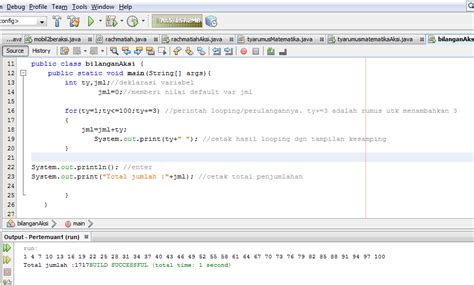 Perulangan Looping Sederhana Di Java And Penjumlahannya ~ Muslimah In Tech