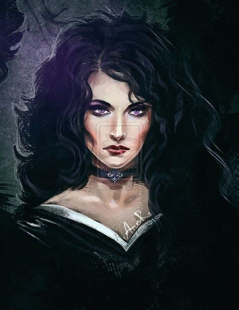 Yennefer Fan Art Эпическое фэнтези Ведьмак Ролевые модели