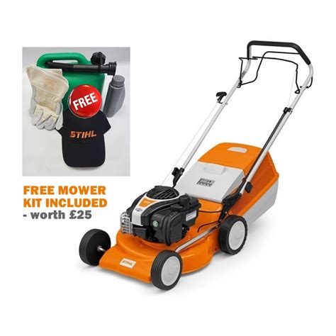 Stihl Rm T Self Propelled Petrol Lawn Mower