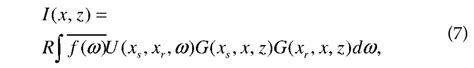 A Wavefield Extrapolation Based Summation For Prestack Depth And Time Migration CSEG RECORDER