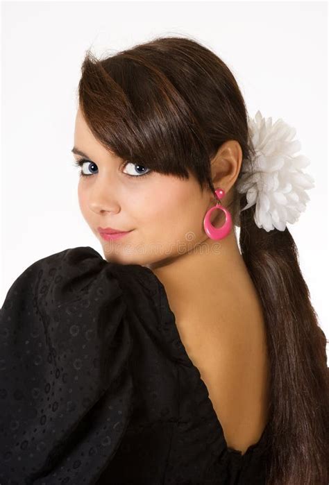 Spanish Girl Stock Image Image Of Folklore Costume Beautiful 3500227