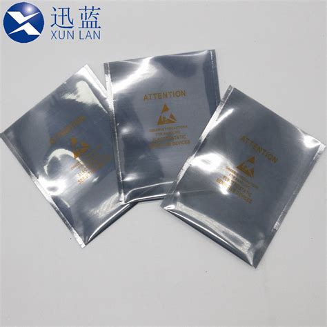Anti Static Shielding Packaging For Gpu Hard Drive Ssd Hdd Bag