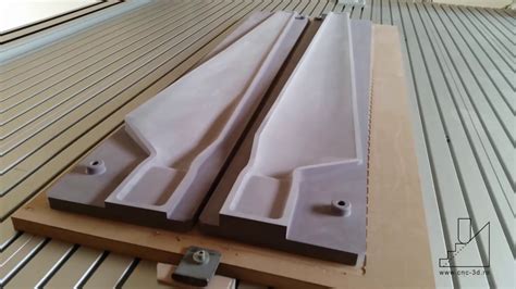 Frezare Cnc Semimatrite Pala Elice Turbina Eoliana Youtube