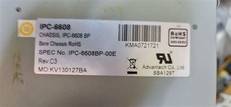 Advantech Ipc 6608 Industrial Desktopwallmount Chassis Computers