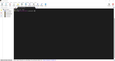 22 Mobaxterm 远程连接控制柜指南 · Aubo 应用笔记