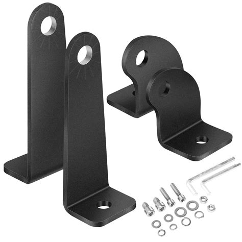 2 Pack Light Bar Mounting Brackets Offroadtown Side Mounting Brackets For Single Row Light Bar