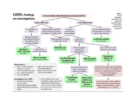 Copd Findings Concept Map Nur1129 Studocu