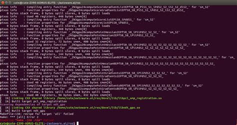 invoking make j8 l8 failed · issue 798 · autowarefoundation