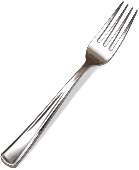 Silver Fork Cutlery Meal Preparation Food Service Culinary Tool PNG