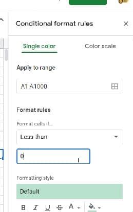 How To Make Negative Numbers Red In Google Sheets ModernSchoolBus