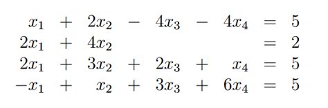 solved solve the following systems of equations using