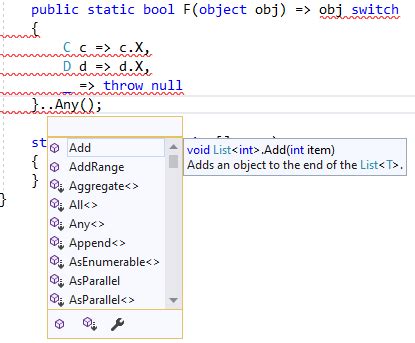 Completion Should Not Be Displayed After Switch Expression Issue Dotnet Roslyn GitHub