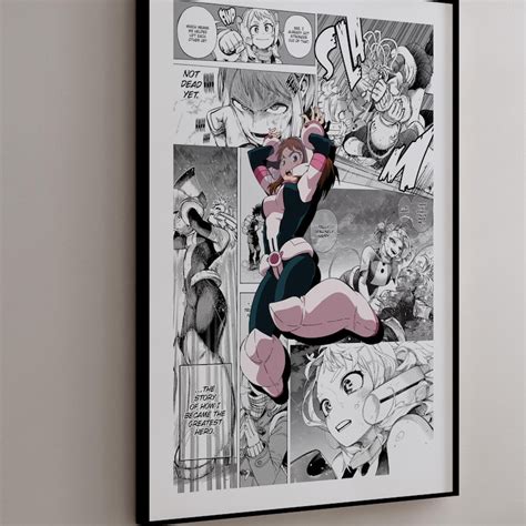 My Hero Academia Manga Panels Etsy