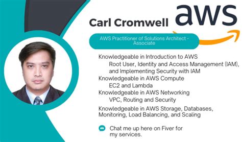 do aws cloud management iam compute networking storage databases