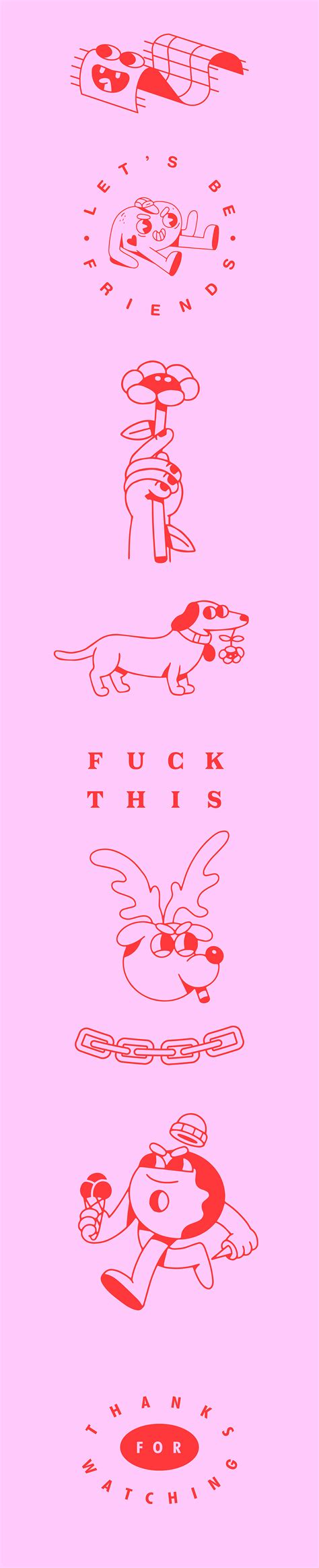 Character Flash Behance