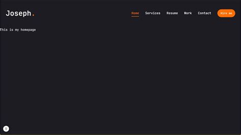 build a portfolio website with nextjs react and tailwindcss header