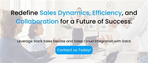 Slack Sales Elevate Salesforce Sales Cloud For Slack