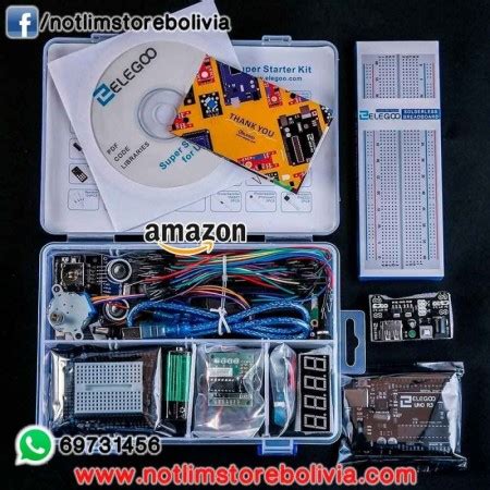 Super Kit De Inicio Arduino Uno R3 Elegoo NotliM Store Bolivia