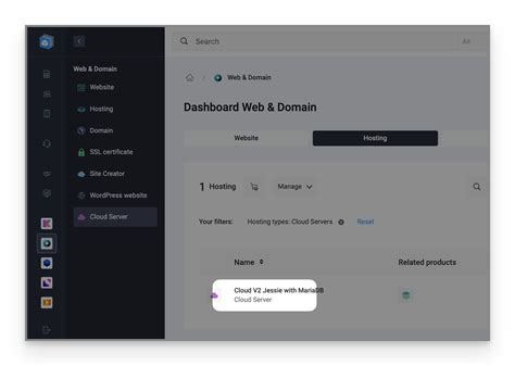 🚀 modify the configuration of a managed cloud server infomaniak