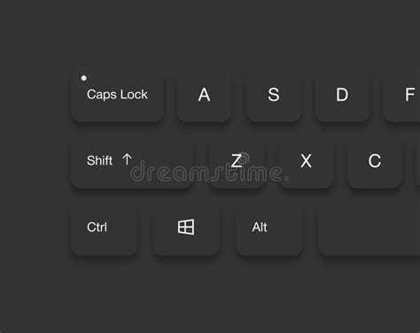 Ctrl Alt Shift Stock Vector Illustration Of Button