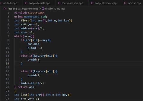 Question First And Last Position Of An Element In Sorted Array Take The Input As 4 In The
