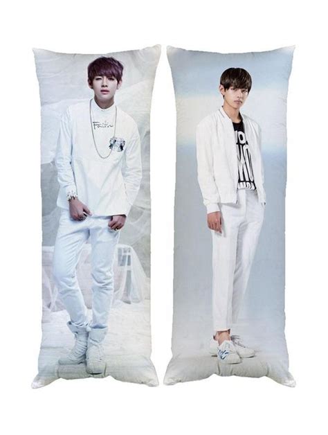 Подушка дакімакура K Pop кім техон V Bts декоративна ростова подушка для обіймання двостороння