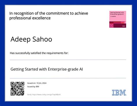 adeep sahoo on linkedin internship ai edunet ibm generativeai