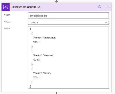 Tableaux De Conversion Dans Power Automate