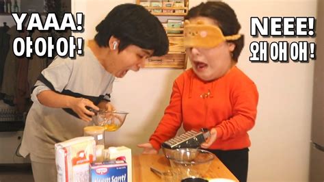 튀르키예 아내랑 눈가리고 귀막고 케이크 만들기 🤣 🇹🇷🇰🇷 Youtube