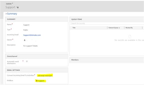 Create And Configure Shared Mailbox In Microsoft Dynamics 365 No License Or Mailbox Required