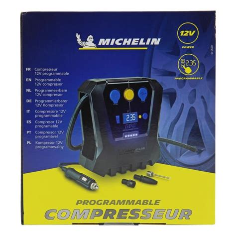 Michelin Compresseur Digital Programmable 12v