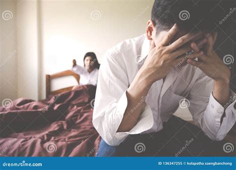 Handsome Man Is Disappointed His Self That His Wife Tells Him That She