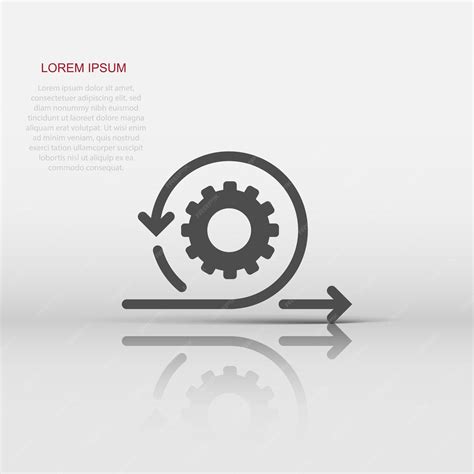 Premium Vector Agile Icon In Flat Style Flexible Vector Illustration