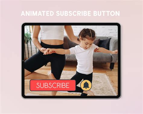 Animated Youtube SUBSCRIBE BUTTON Youtube Subscribe Animation Subscribe Pop Up Button