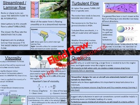 Fluid Flow | Teaching Resources