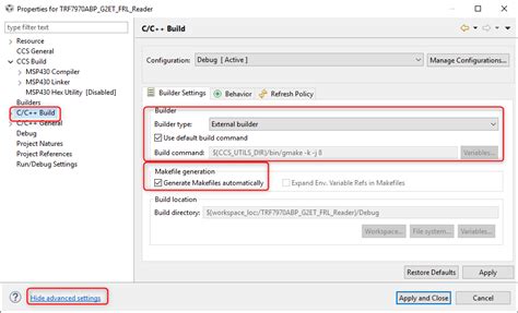 CCS RF FRL H CCS Issue Code Composer Studio Forum Code Composer Studio TI E E