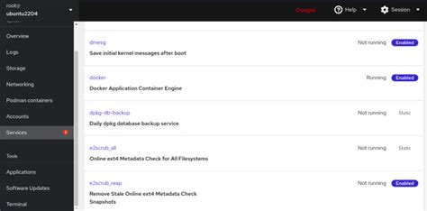 Cómo instalar Cockpit Web Console en Ubuntu 22 04 HowtoForge