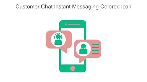 Customer Chat Instant Messaging Colored Icon In Powerpoint Pptx Png And Editable Eps Format Ppt