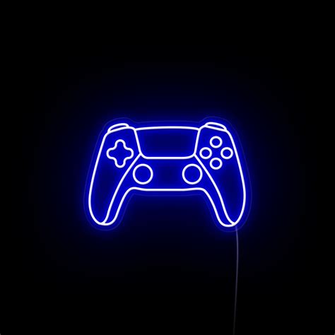 Upgrade Your Gaming Setup With This Ps5 Controller Neon Sign This Sleek Yet High Quality