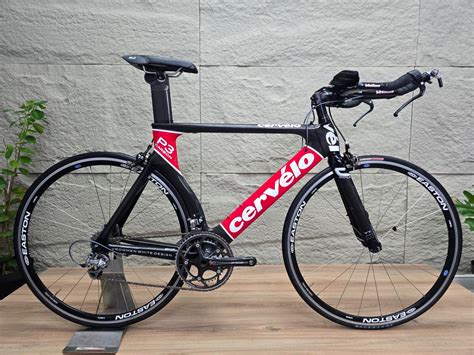 Cervelo P3 Carbon 56cm Carbon Duraace Triathlon And Time Trial
