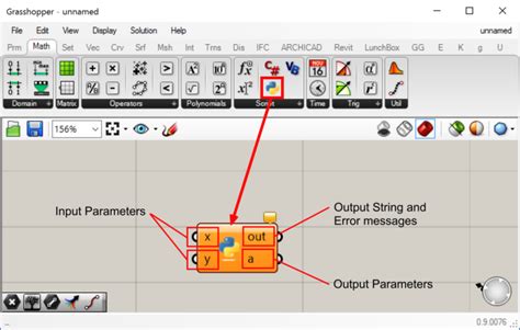 rhinoside for revit screenshot 3 ghpython component detail
