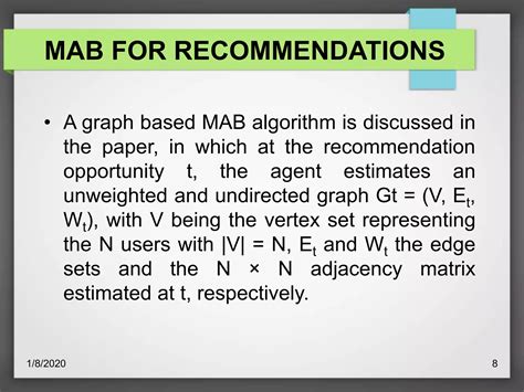 Graph Based Recommendation System Ppt