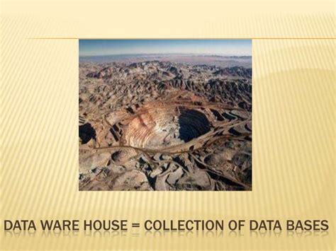 Introduction To Data Warehousing And Mining Ppt